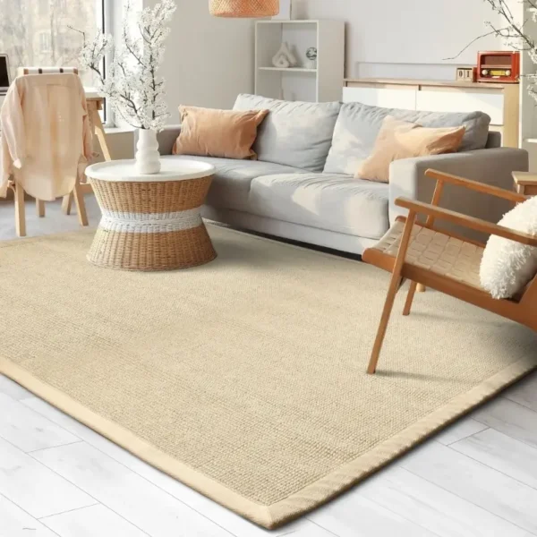 Natural Sisal Woven Rugs - Carpets Abu Dhabi