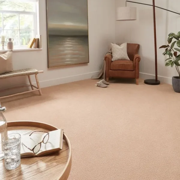 Peach Velvet Carpets - Carpets Abu Dhabi